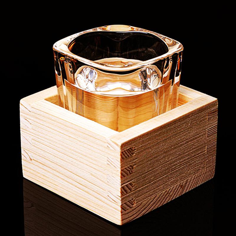Sake Cup Box Wooden Japanese Masu Cups Tea Traditi... – Grandado