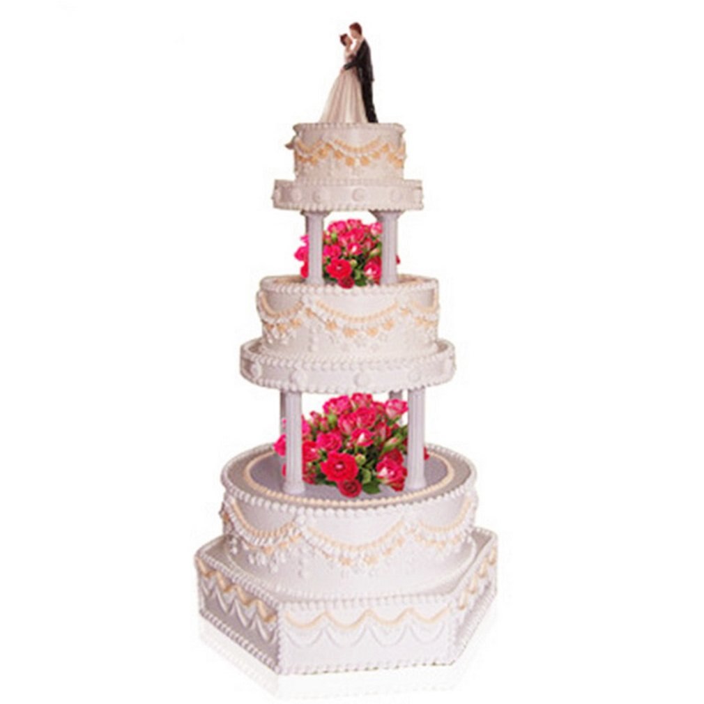 Tige de Support pour gâteau 3 pièces 12.5cm | Supp... – Grandado