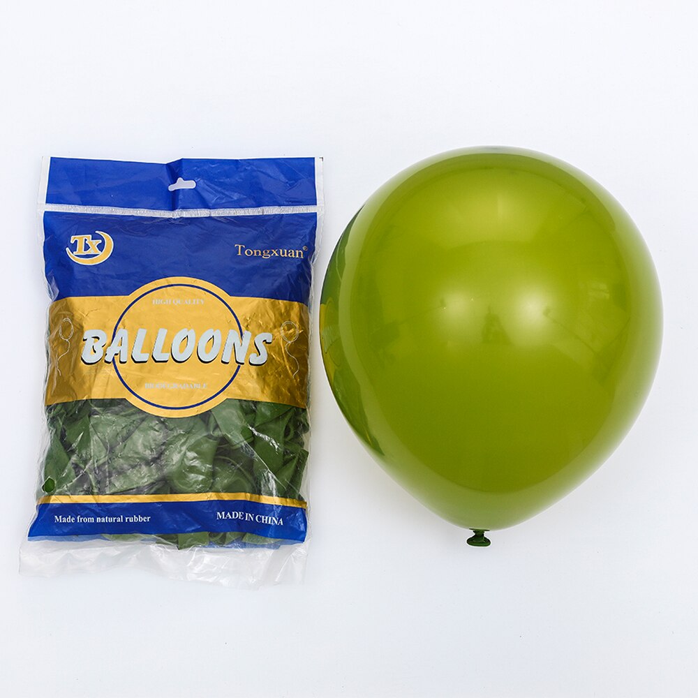 20pcs 10inch Avocat Green Bean Green Latex Balloon... – Grandado