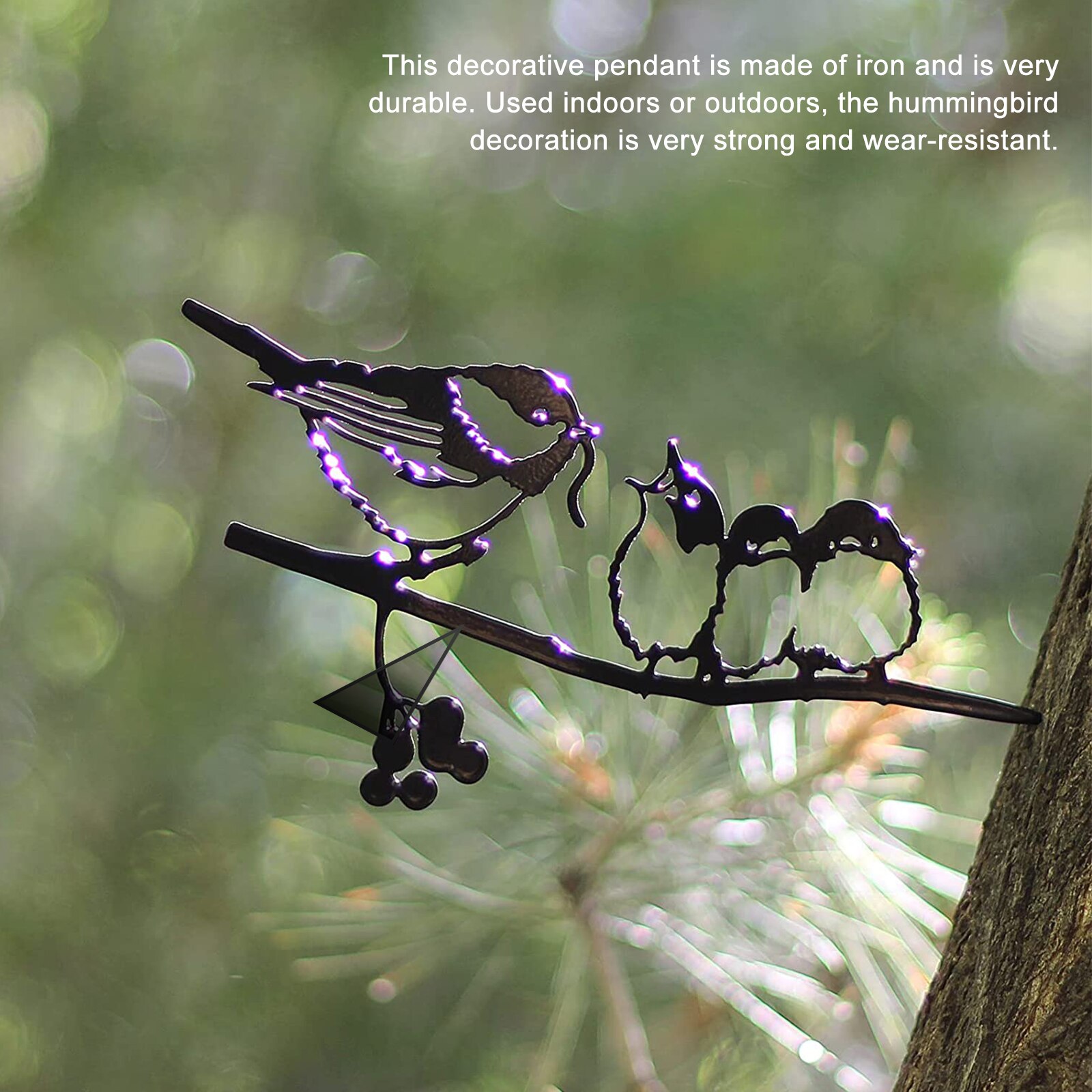 Exquisite Bird Decoration Metal Bird Silhouettes G... – Vicedeal