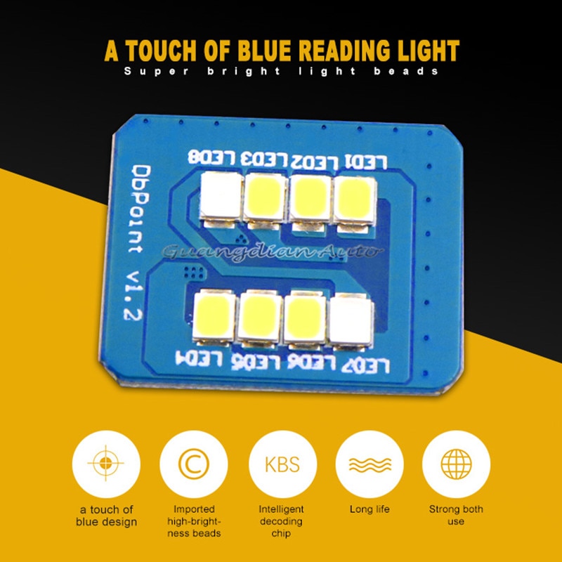 T10 W5w Auto Led Interieur Doom Lamp Verlichting V... – Vicedeal