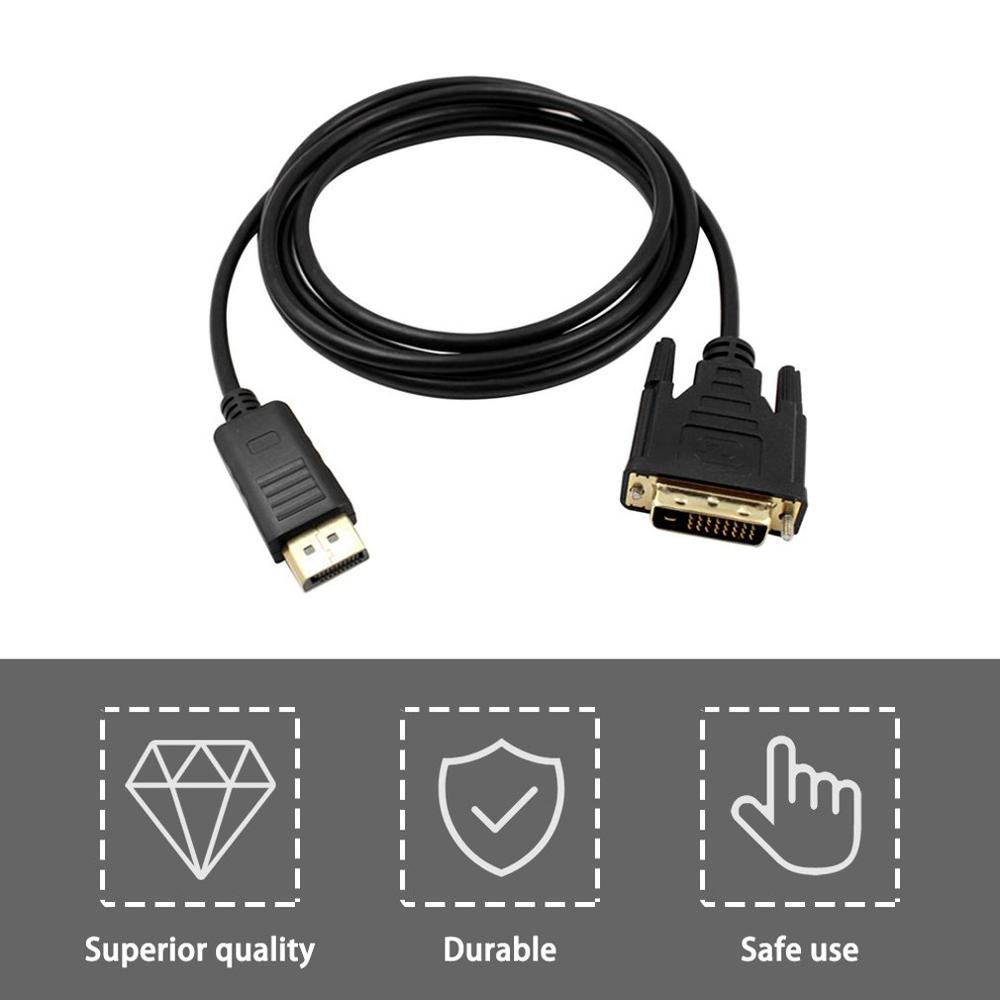 Displayport Dp Naar Dvi Kabel Man Op Man Display P... – Vicedeal