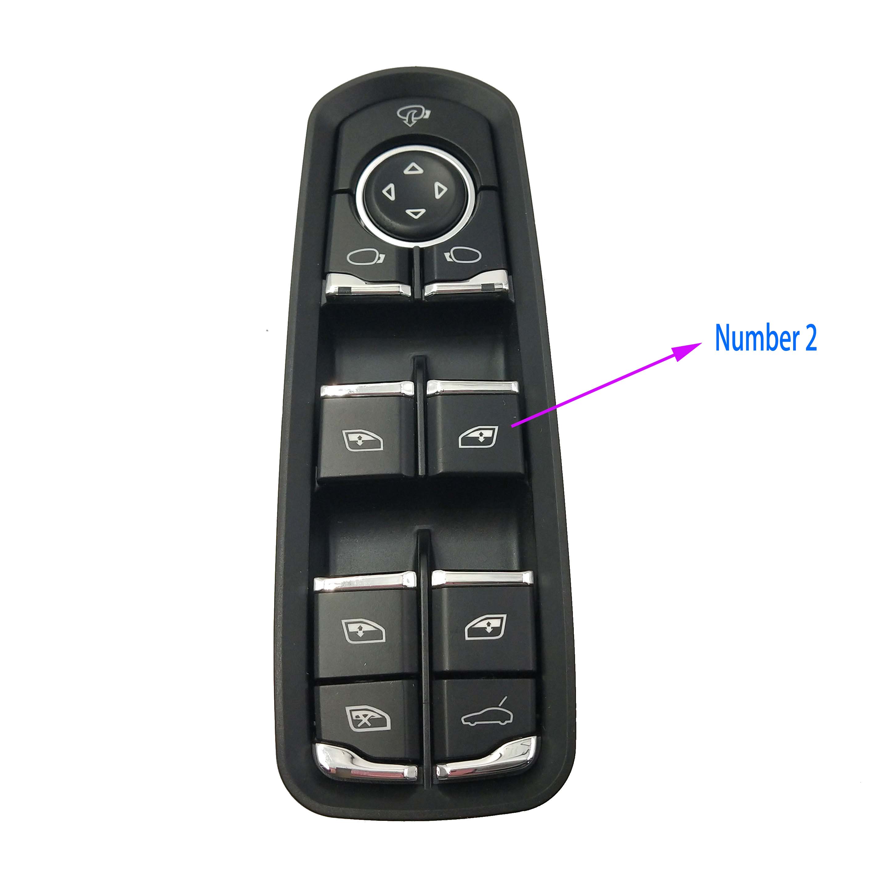 Botón de Panel de ventana para Porsche Cayenne Pan... – Grandado