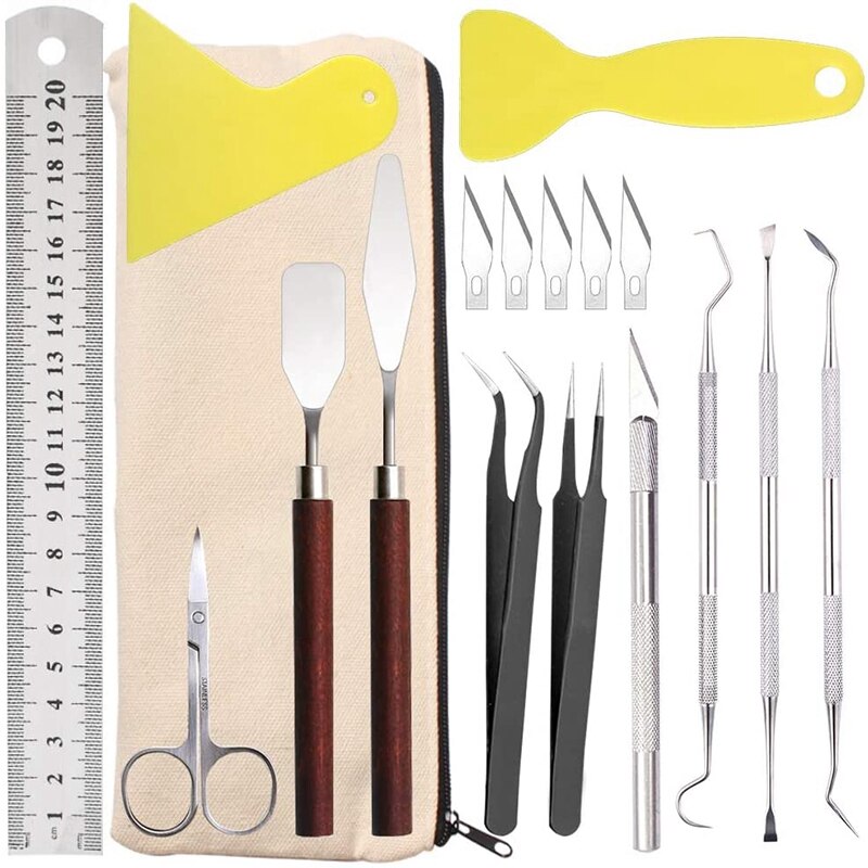 18 Pcs Craft Weeding Tool Set for Vinyl Stainless ... – Grandado