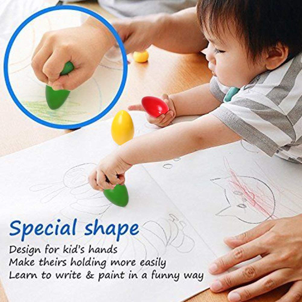 PPYY -Crayons for Toddlers, Palm Grip Crayons for ... – Grandado