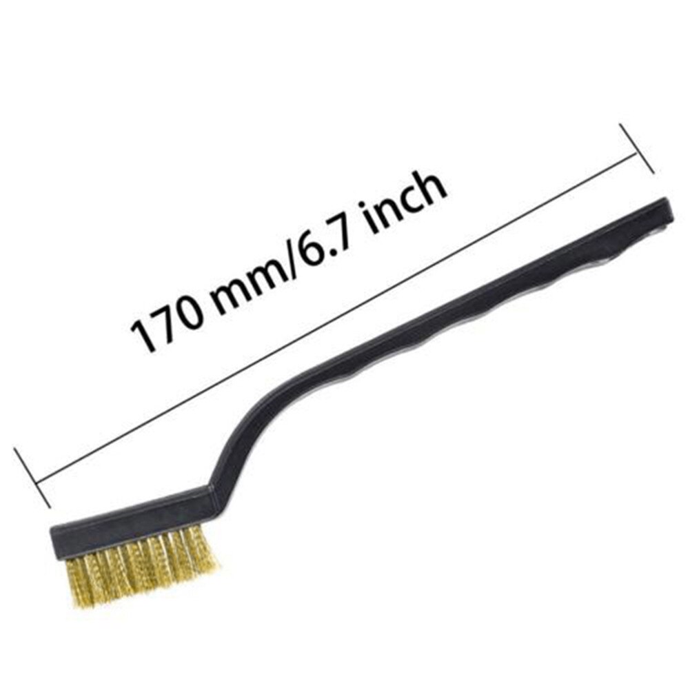 12 Pcs Draht Pinsel Mini Micro Kleine Stahl Messin... – Vicedeal