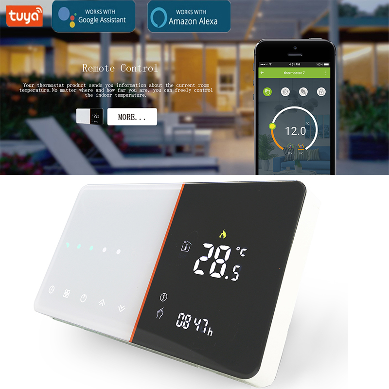 Tuya Smart WIFI Programmable Thermostat Voice APP ... – Grandado