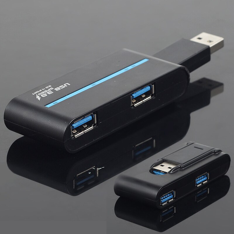 4 Poorten Usb 3.0 Hub Draagbare Oplader Data Kabel... – Vicedeal