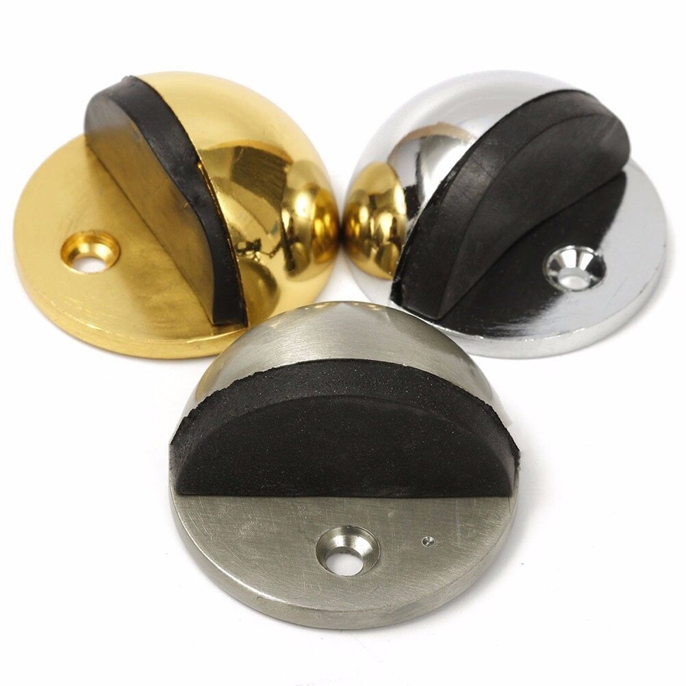1pc 43mm Dia Casting Floor-mounted Door Stops APS ... – Grandado