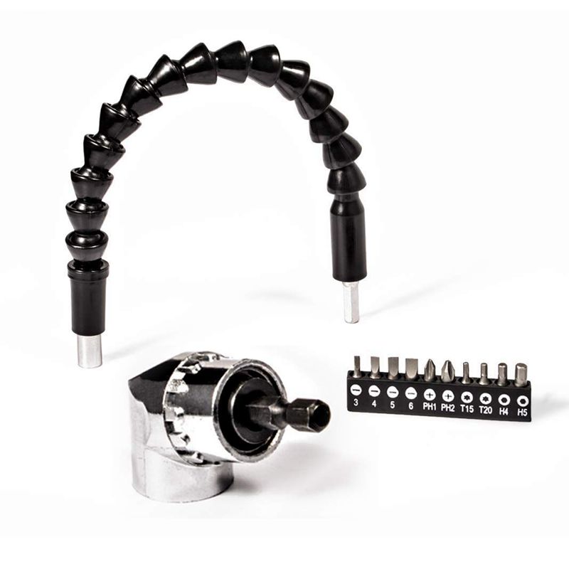 Flexibele As, 3 Stuks Accessoire Set Voor Schroeve... – Grandado