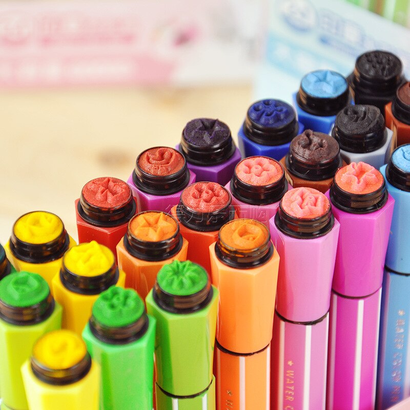 Leuke Kids Tekening Pennen Stempel Kinderen Seal W... – Grandado