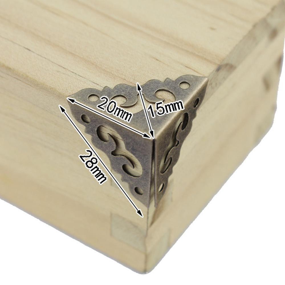 10PCS 20*20MM Iron Cover Corner Protector Auspicio... – Grandado