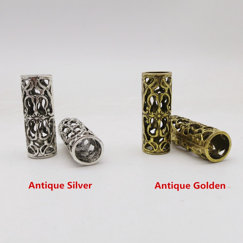 4 stks/pak Zilveren/Gouden viking haar vlecht drea... – Grandado