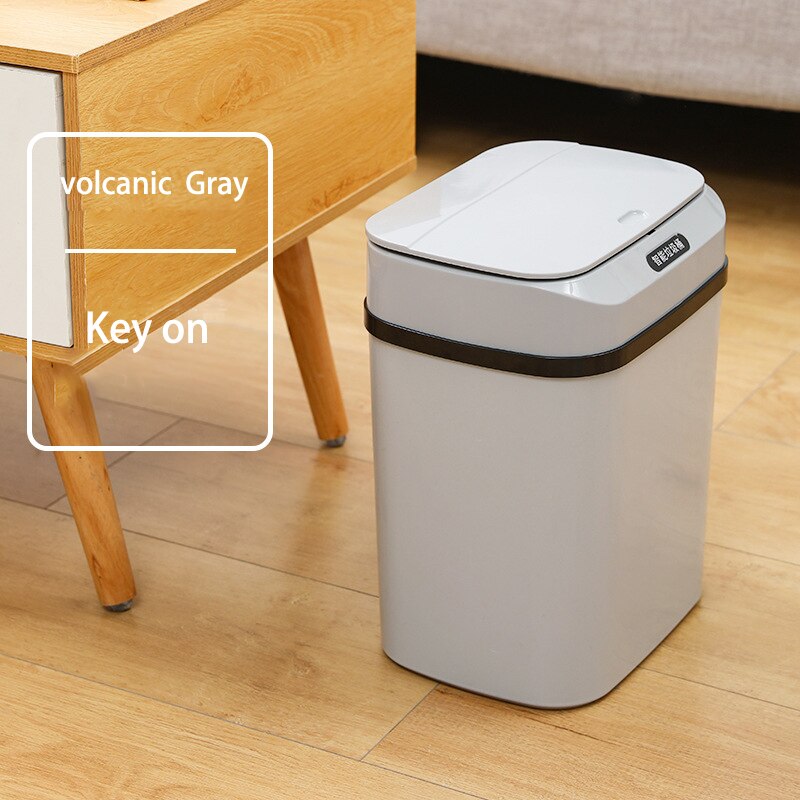 15L Smart Trash Can Bin Automatic Sensor Lid Elect... – Vicedeal