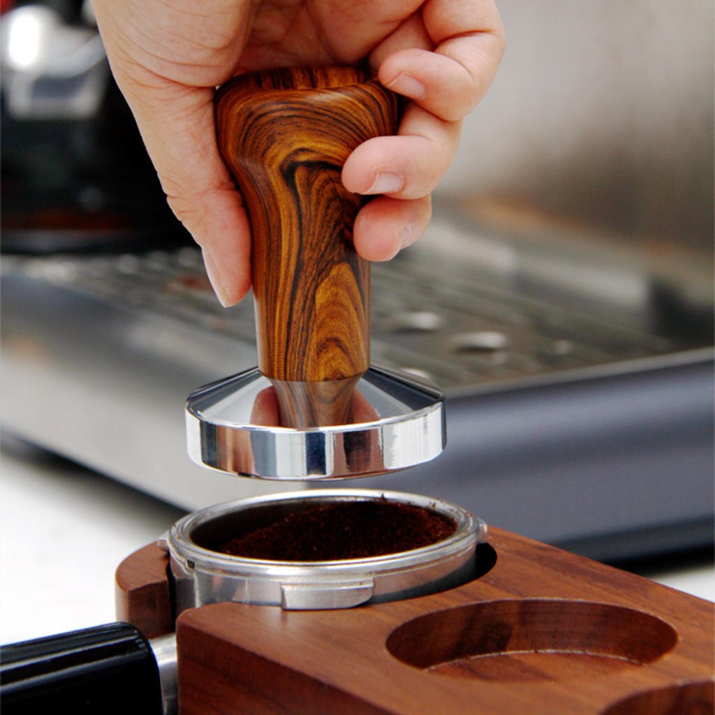 Barista Coffee Tamper Rubber Handle Press Hand Tam... – Vicedeal