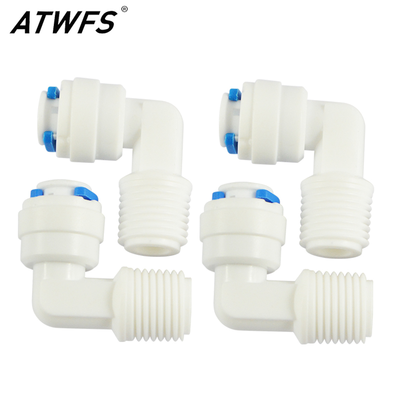 2pcs Water Connect 1/4 Inch L Quick Connect 1/4&qu... – Grandado