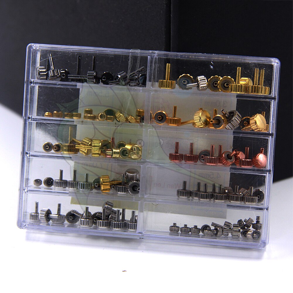 BD-B3 Brass Watch Crowns Kit,Assort Size Multi-Col... – Grandado