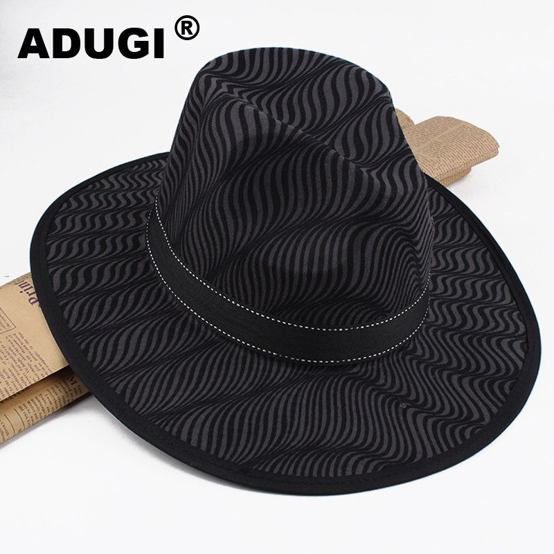 ADUGI Spring and Summer Cowboy Hat Big Edge Male H... – Vicedeal