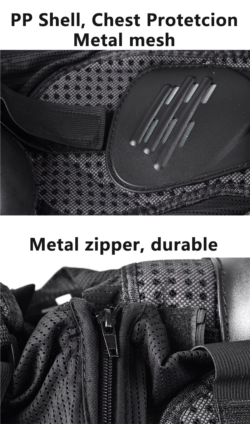 GHOST RACING Motorcycle Body Armor Jacket Protecti... – Grandado