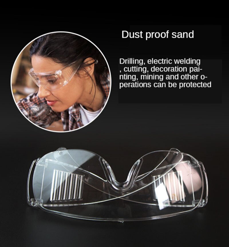 1pc PC-Safety Glasses Eye Protection Anti-Dust&... – Grandado