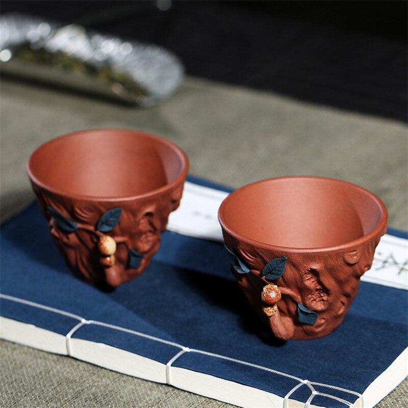 Yixing Purple Clay Office Tea Cup Handmade Raw Ore... – Vicedeal