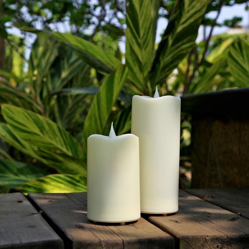 GiveU Waterproof Pillar Candle Led candles with Ti... – Vicedeal