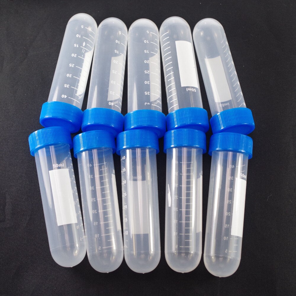 LOT10 15ml Lab PP Scale Centrifuge Tube V-bottom W... – Vicedeal