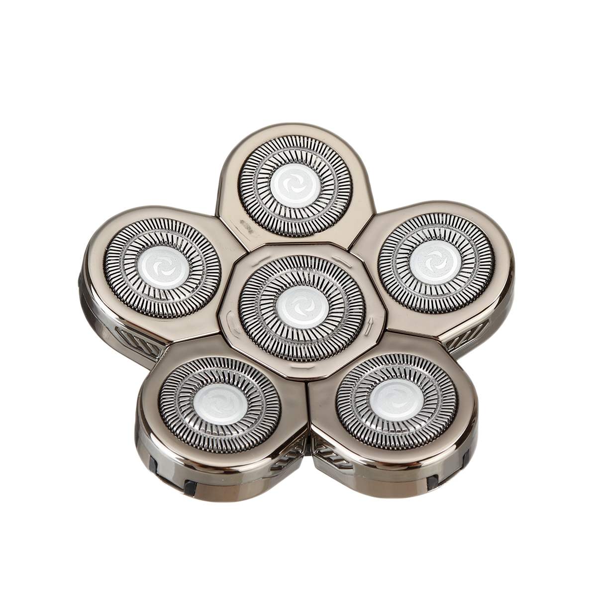 6 Blade 4D Electric Shaver Rechargeable Bald Head ... – Grandado