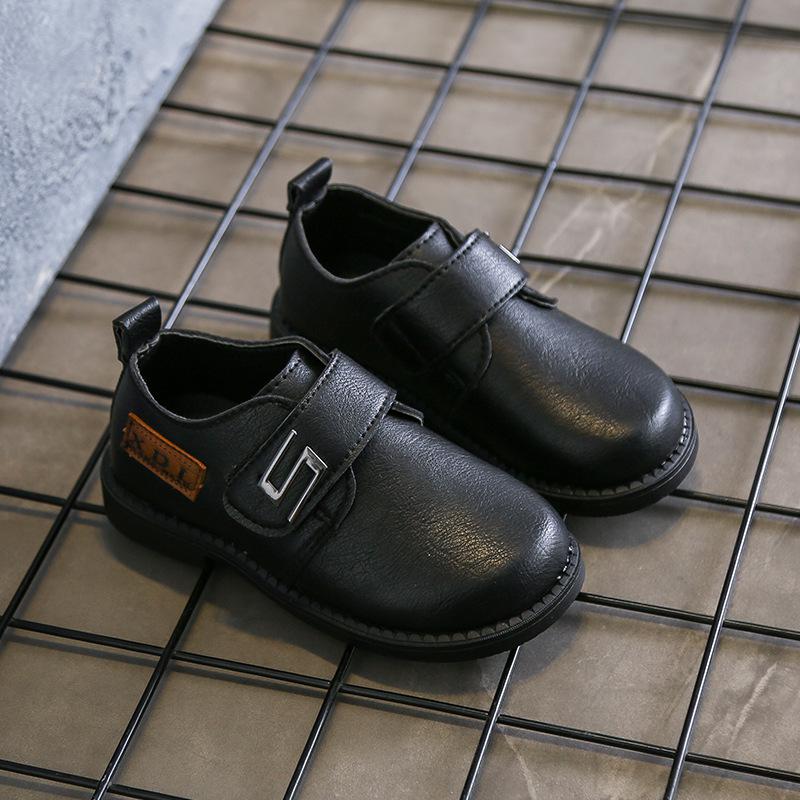 Barn läderskor för pojkar bröllop skola show lägen... – Grandado