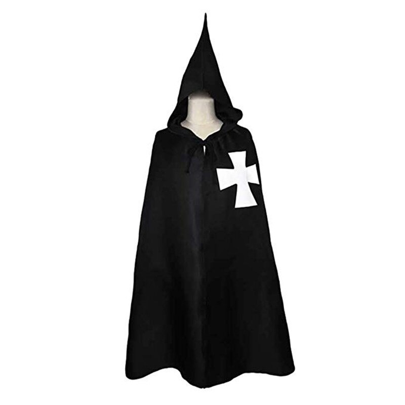 Adult Halloween Medieval Costume Robe Knights Temp... – Grandado