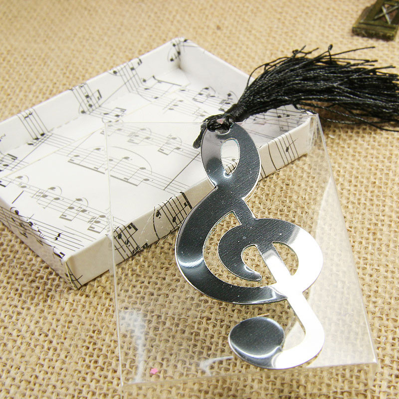 Hollow Musical Notes Bookmarks Metal With Mini Gre... – Grandado