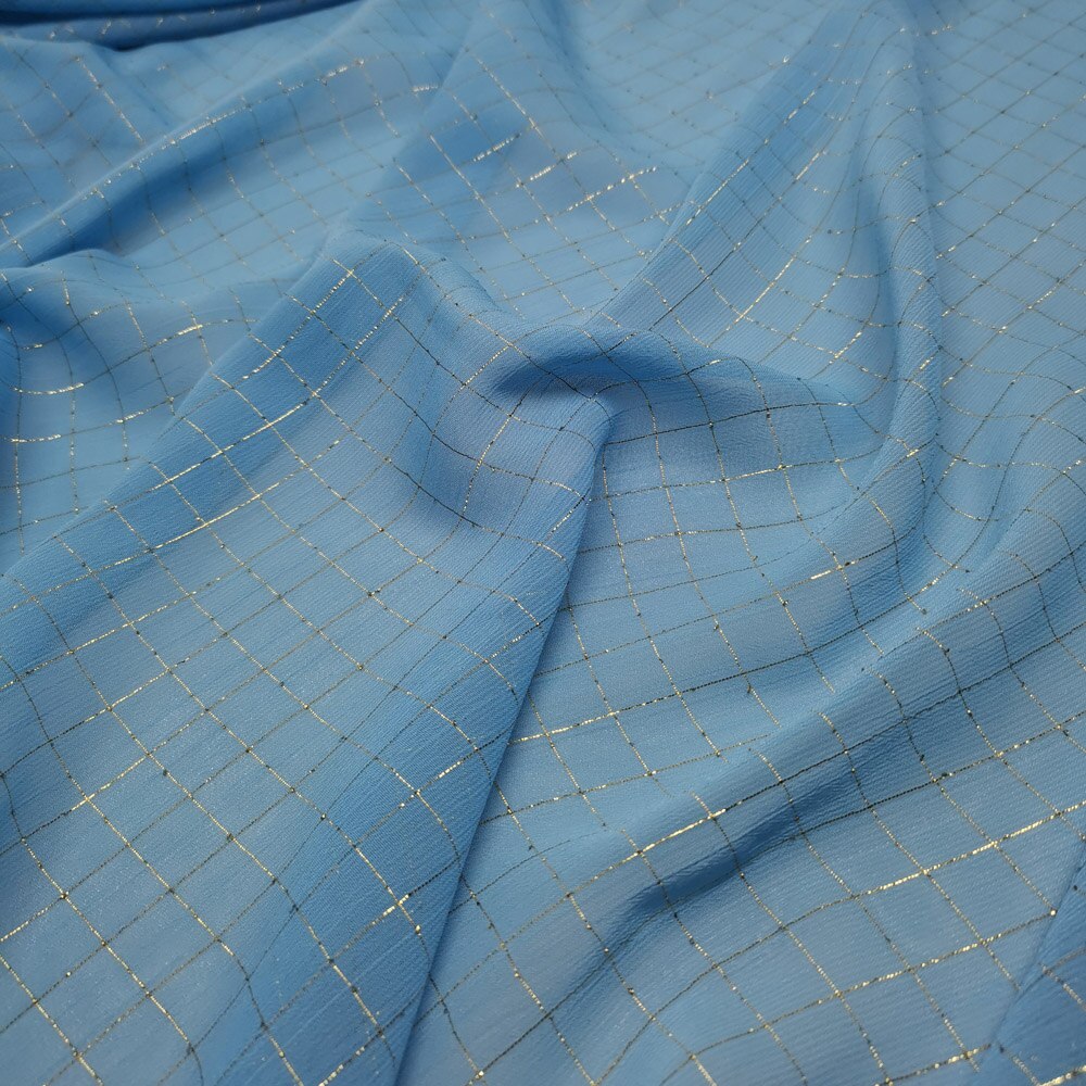 Shimmer Chiffon Dress Party Gown Fabric Shimmer St... – Grandado