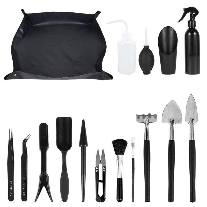 16Pcs Succulent Plants Tools Mini Garden Hand Tool... – Grandado