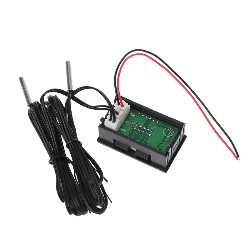 DC 5V-80V Dual Display Thermometer w 2 NTC Waterpr... – Vicedeal