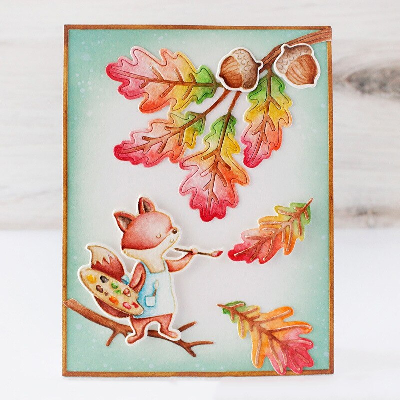 Fall Decor Autumn Leaves Die Metal Cutting Dies fo... – Vicedeal