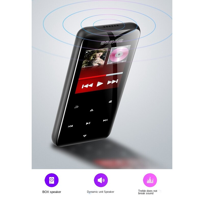 Mp3 Player With Bluetooth 4.2 Portable Digital Hif... – Grandado
