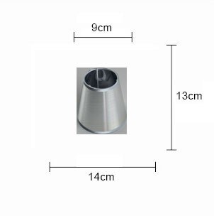 Modern Chrome Reflective lamp shade covers, PVC la... – Grandado