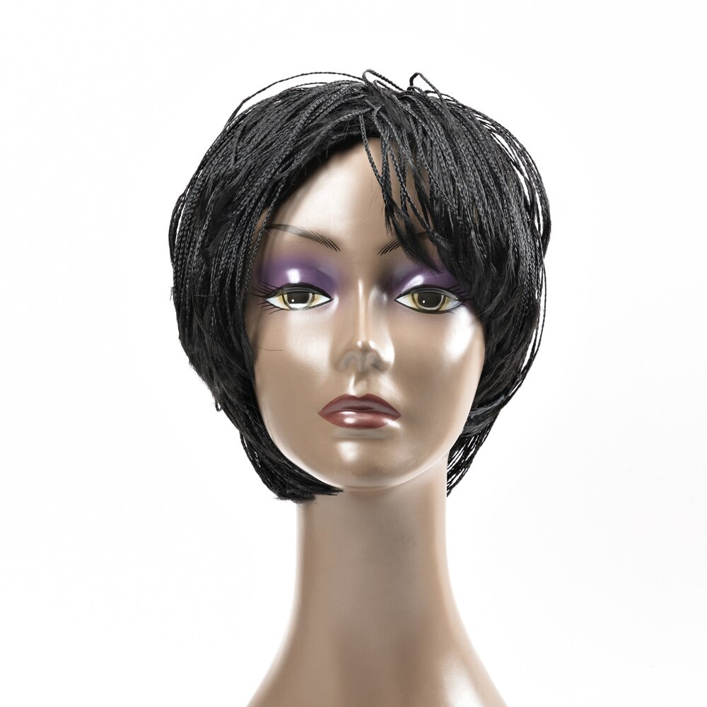 Crochet Braid Box Braided Wigs For Black Women Hai... – Vicedeal