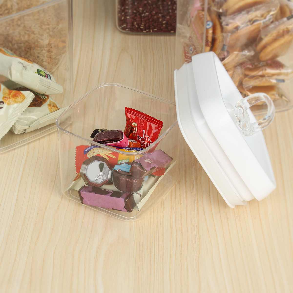 0.5l 0.8l 1l 1.2l 1.7l 2.3l lufttät matförvaringsb... – Vicedeal