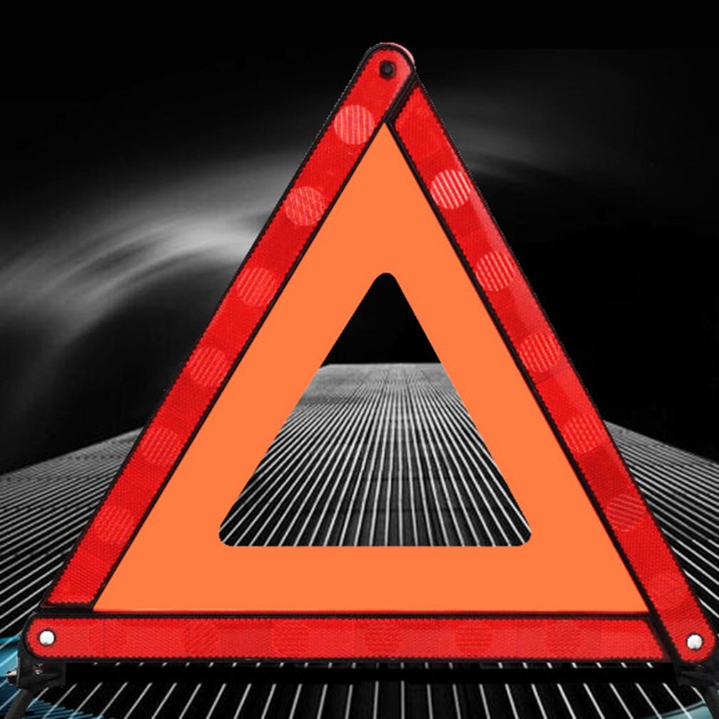 Automobile Triangle Warning Sign Tripod Vehicle Re... – Grandado
