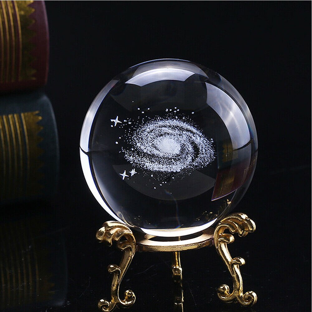Crystal Ball Stand Art Craft Home Decor Desktop Sp... – Vicedeal