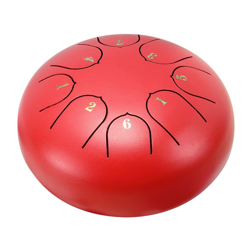 6 Inch Tong Drum Mini 8-Tone Staal Tong Drum C Sle... – Grandado