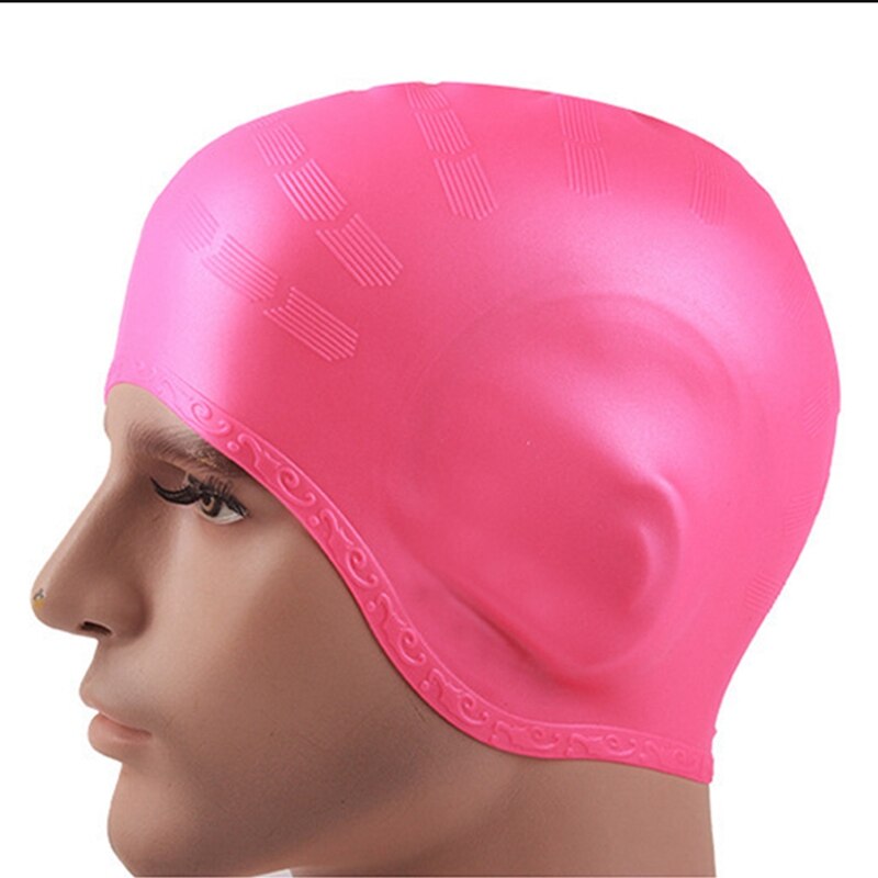Adults Swimming Caps Unisex Long Hair Swim Pool Ca... – Grandado