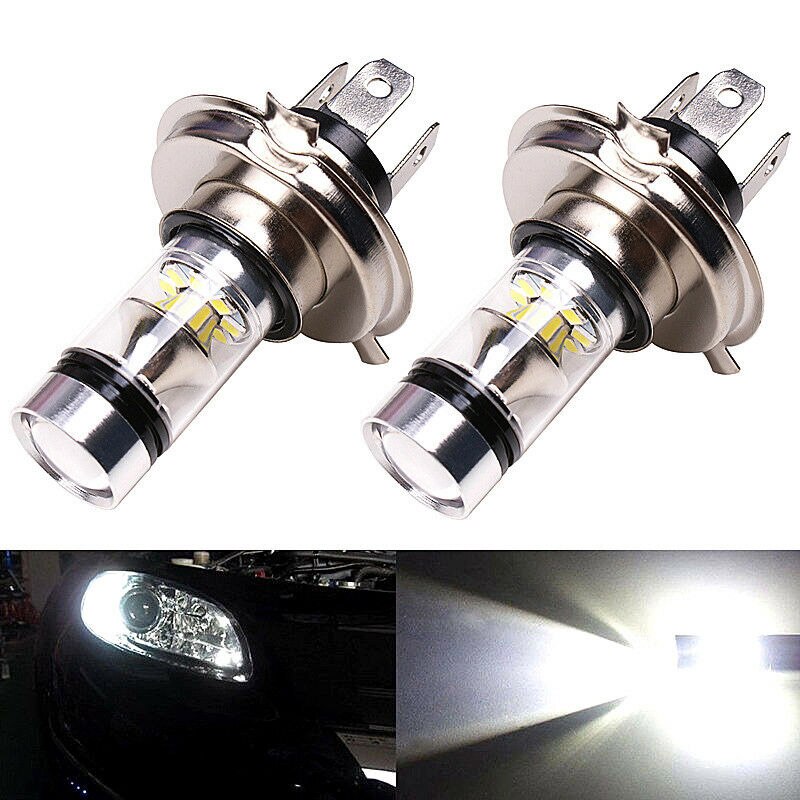 2pcs H4 HB2 LED Fog Light Bulb 100W High Power 100... – Grandado