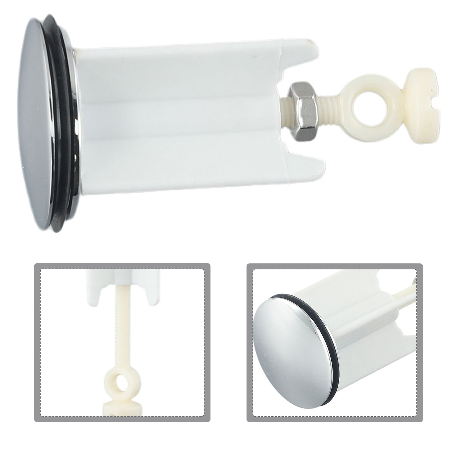 Brand Wash Basin Plug Sink Plug White Pop-Up Plug ... – Vicedeal
