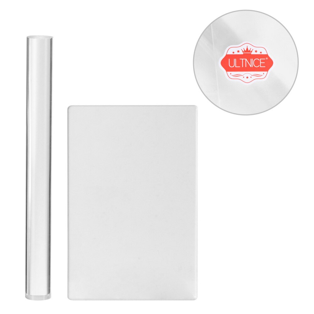 2pcs Acrylic Clay Roller Acrylic Sheet Board with ... – Grandado
