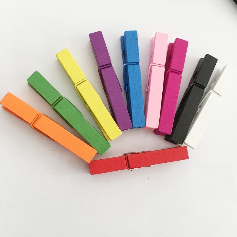 Smalll Maat Mini Houten Clips 25/35/45/72Mm Colofu... – Grandado