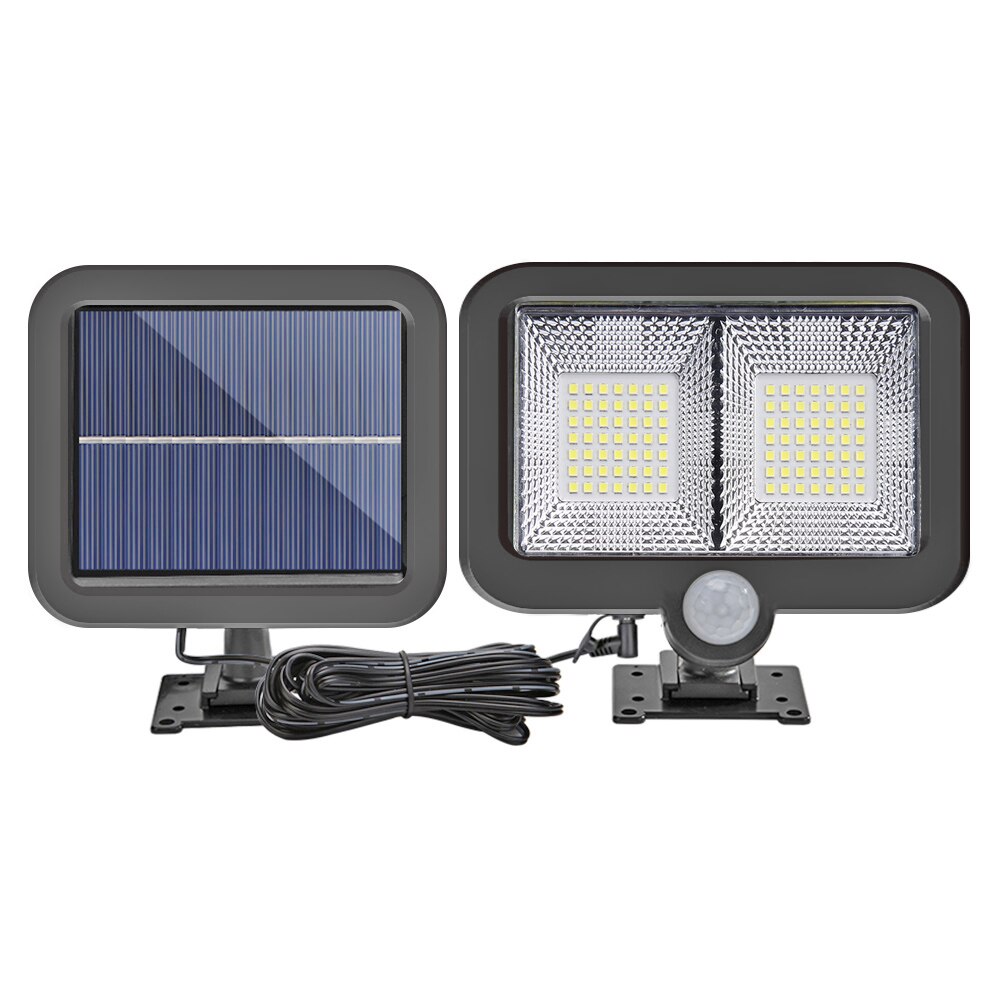 Cob 100 led solar luz ao ar livre jardim solar luz... – Grandado