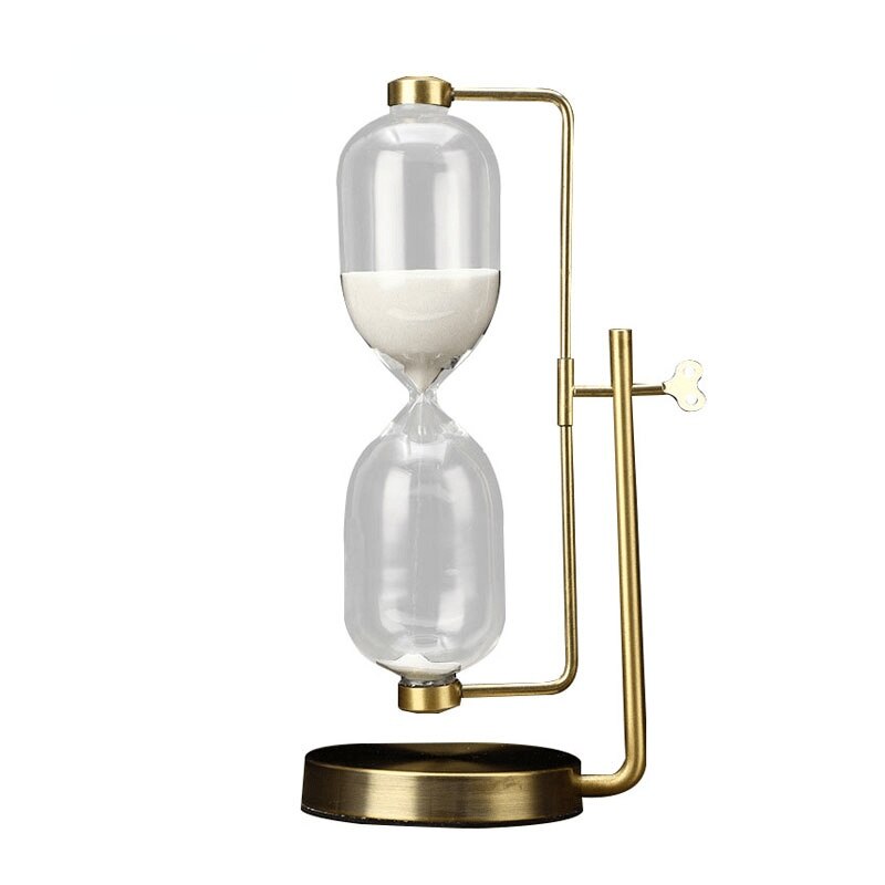 Rotating Metal Hourglass 60 Minute Time Timer Vint... – Vicedeal