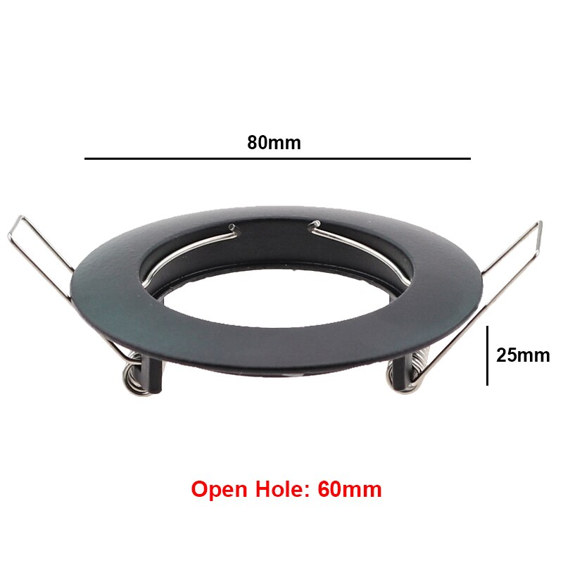 10PCS Round recessed LED Ceiling light holder fram... – Grandado